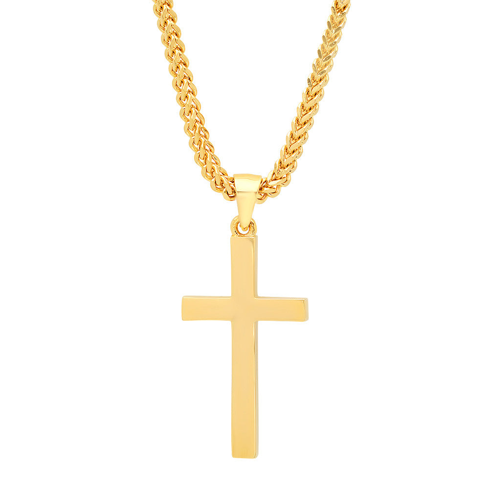 VESSO Micro Cross Necklace | Lifetime Warranty